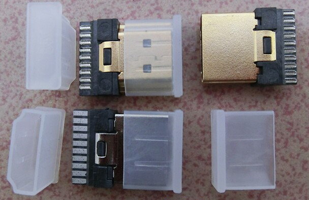 HDMI Male Plug Connector Silicone Rubber Dust Cover - MODCOVER